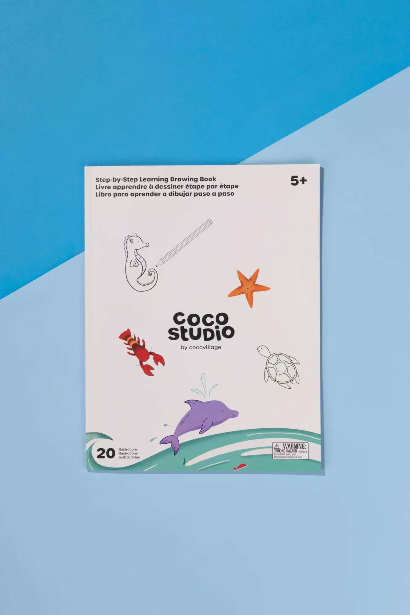 Step-by-Step Drawing Book–Under the Sea(20) – Coco Village