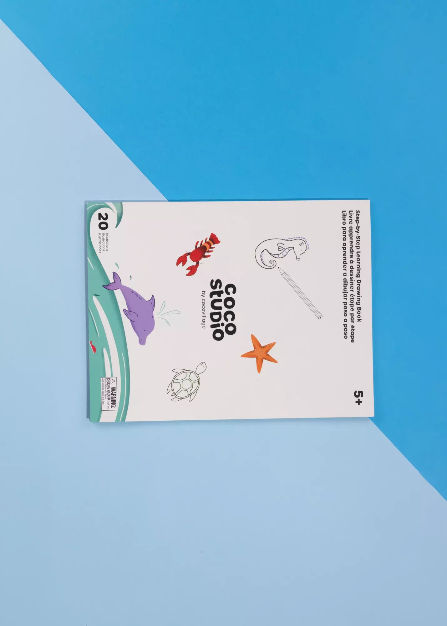 Step-by-Step Drawing Book–Under the Sea(20) – Coco Village