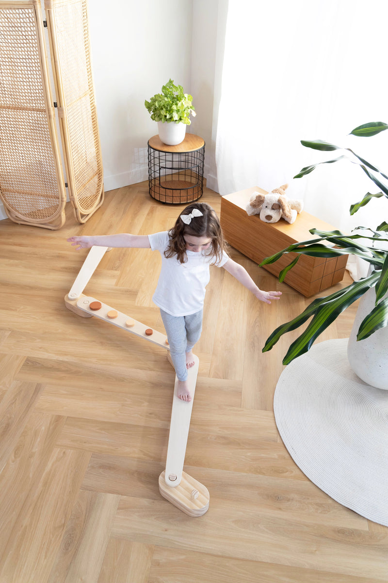 Wooden Balance Beams Set - Dots – Coco Village