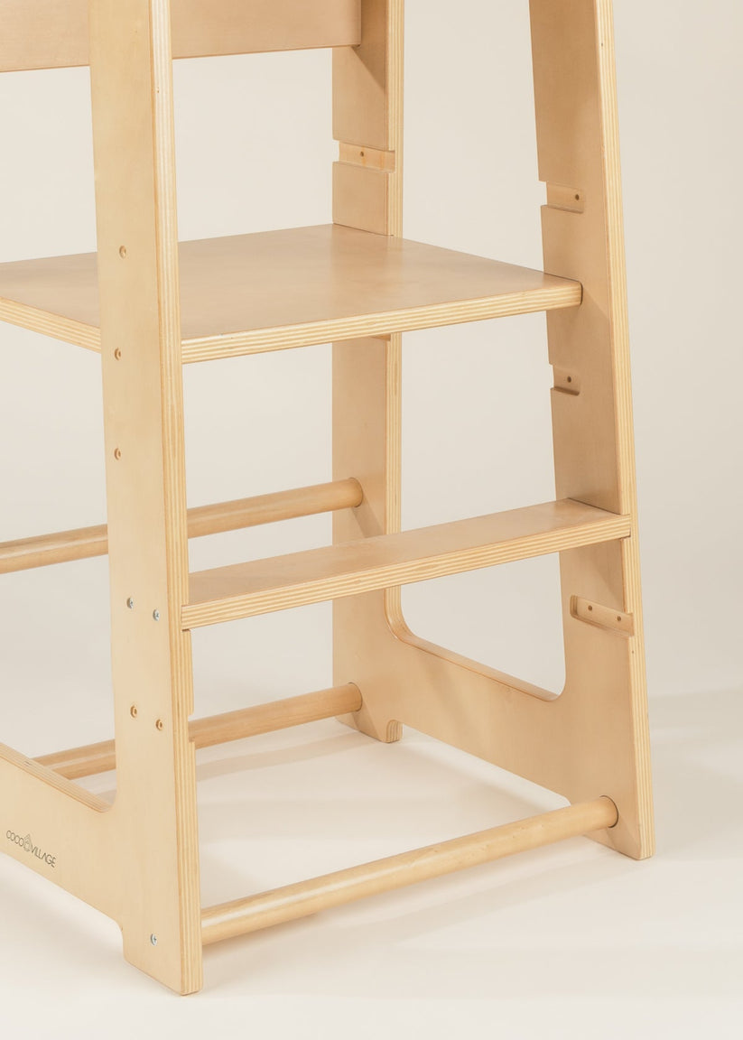 Learning Tower - Natural Wood – Coco Village
