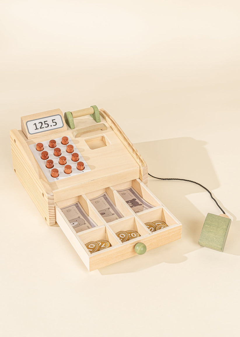 Wooden Cash Register – Coco Village