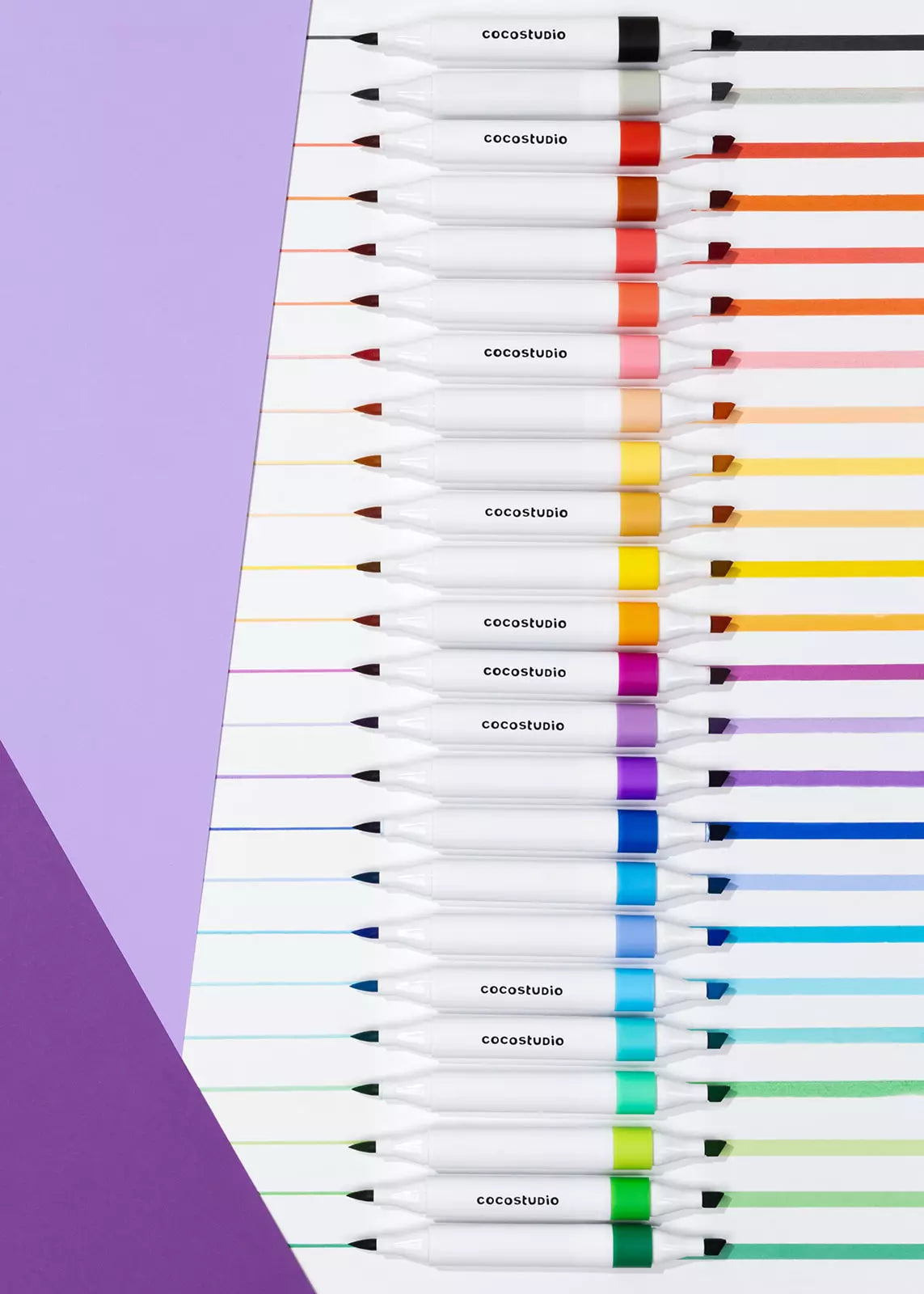 Washable Dual Tip Markers Set - 24 colors – Coco Village