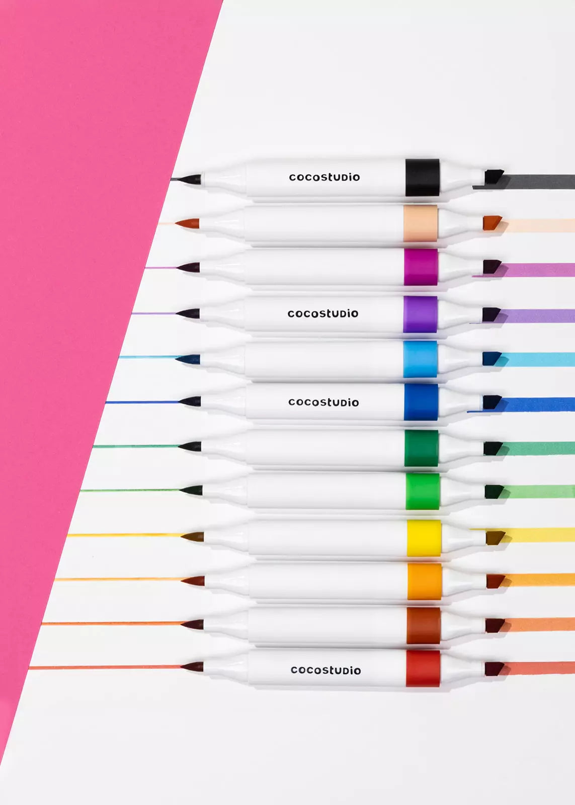 Washable Dual Tip Markers Set - 12 colors – Coco Village