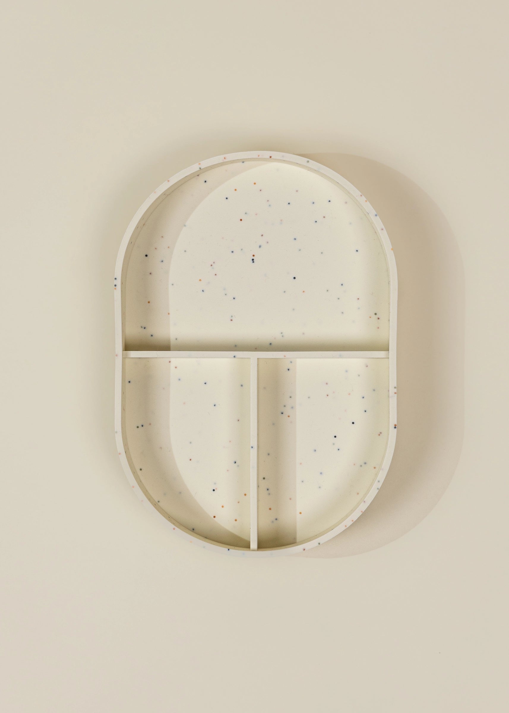 Silicone Toddler Divided Plate–Pottery Coll – Coco Village